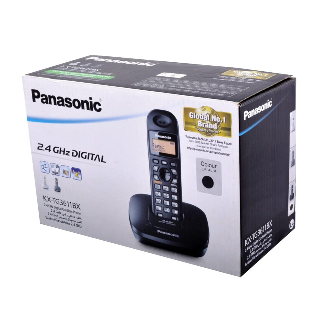 Panasonic KX-TG3611SXB Cordless Landline Phone – Mercy Electronics